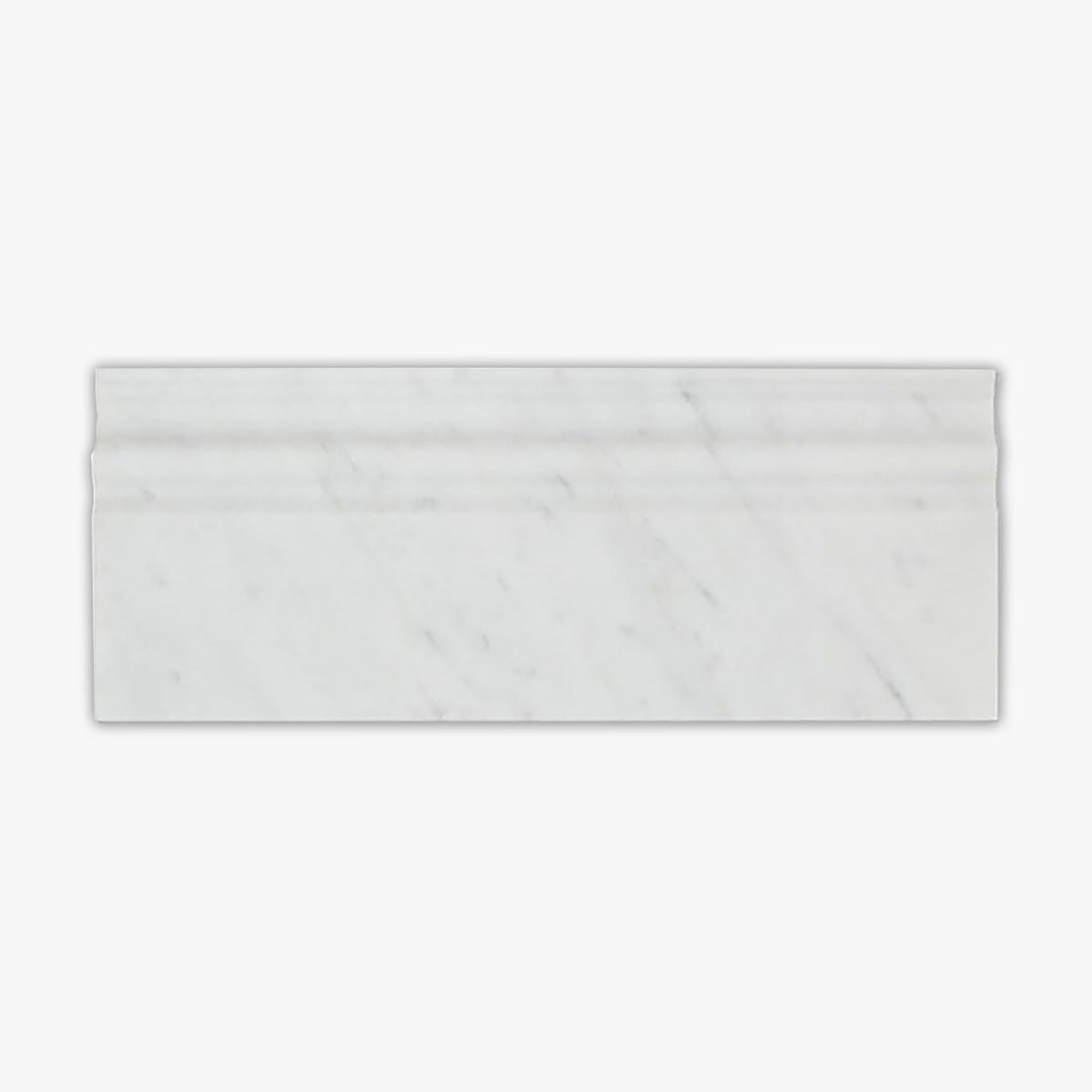 Bianco Carrara Polished Baseboard Marble Molding – Stone Store Online